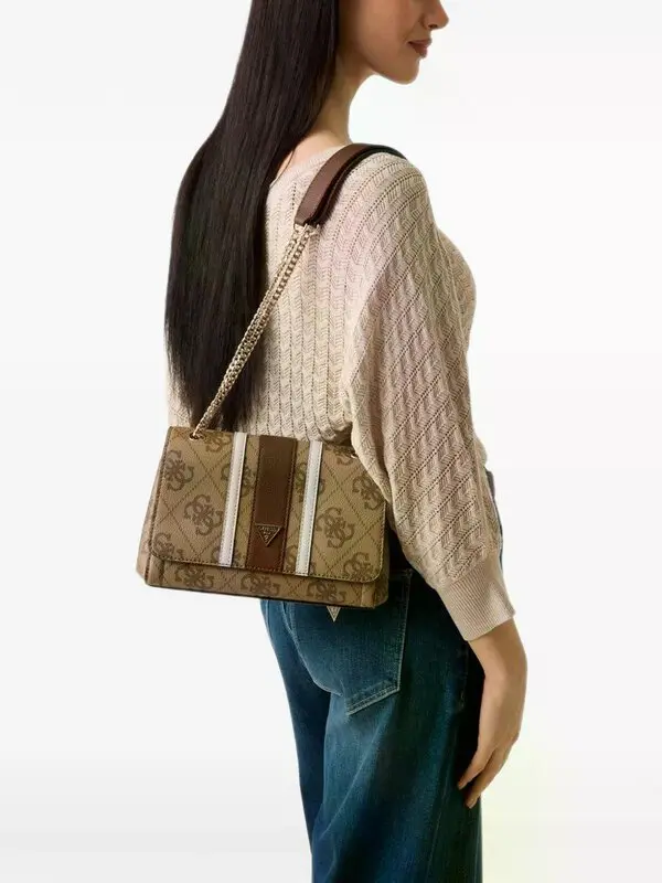 Guess Noelle Shoulder Bag - Neutrals