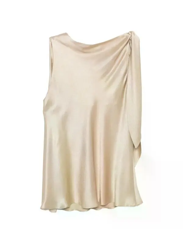 Antonelli Firenze Cloe Tie-detail Blouse - Neutrals
