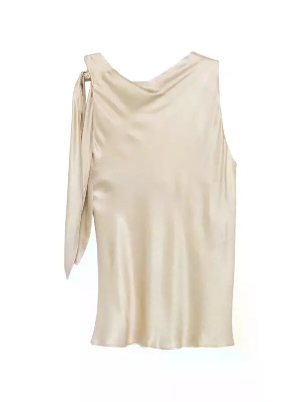 Antonelli Firenze Cloe Tie-detail Blouse - Neutrals