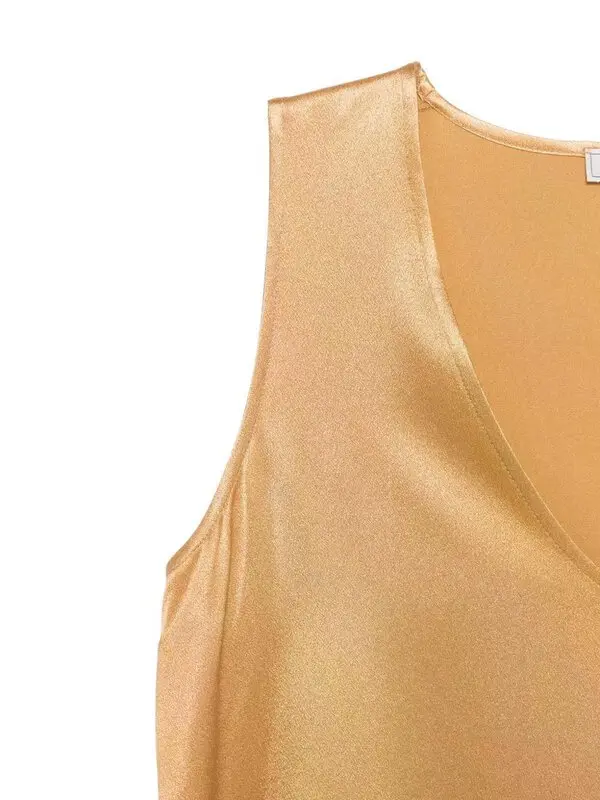 Antonelli Firenze Angelica V-neck Blouse - Yellow