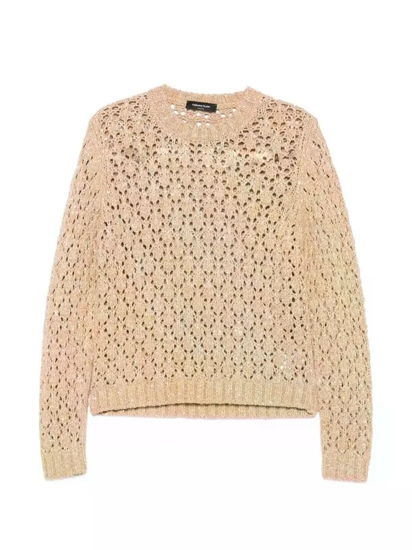 Fabiana Filippi Openwork Knit Sweater - Neutrals
