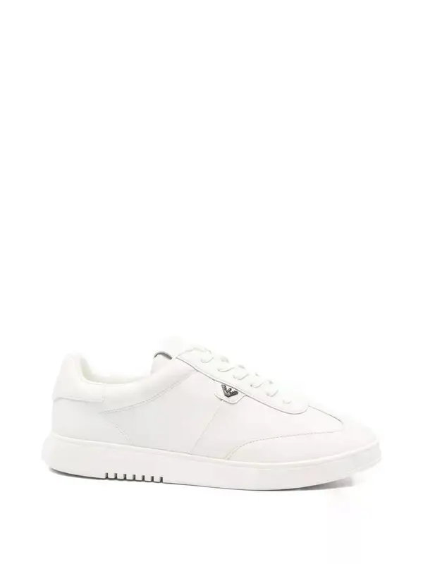 Emporio Armani Logo Sneakers - White