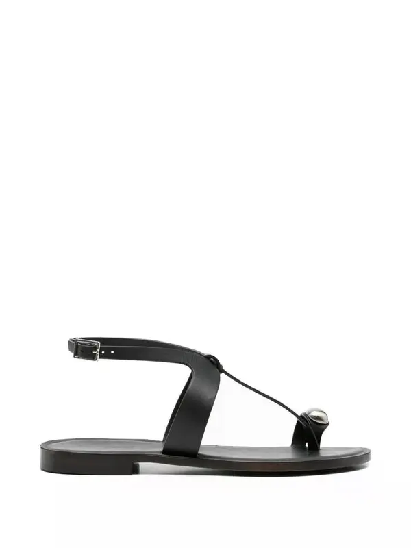 DONNARÌ Buckle-fastening T-strap Sandals