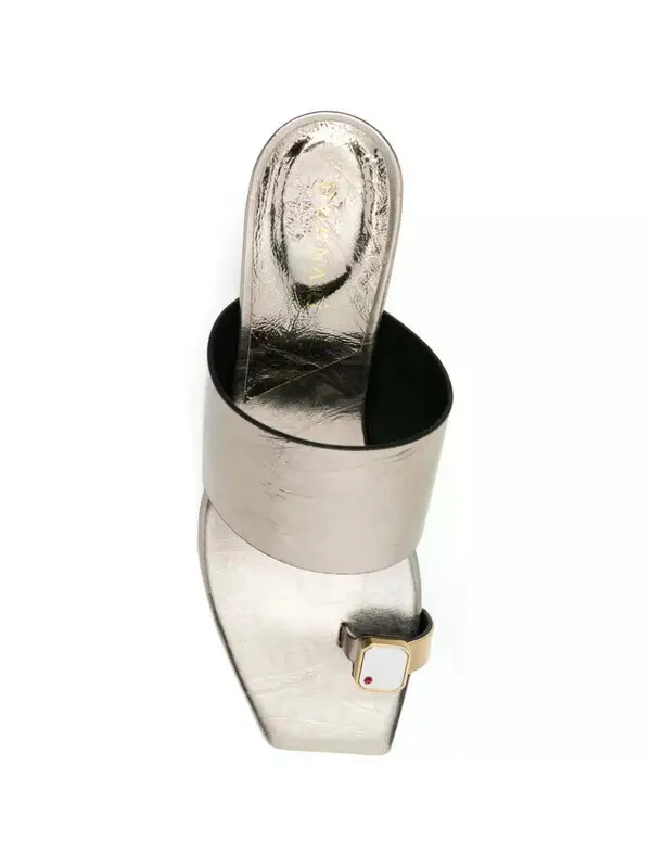 DONNARÌ Square-toe Sandals