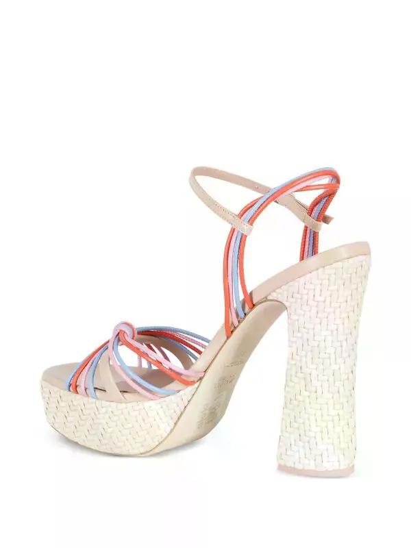 MALONE SOULIERS Lucille Strappy Platform Sandals