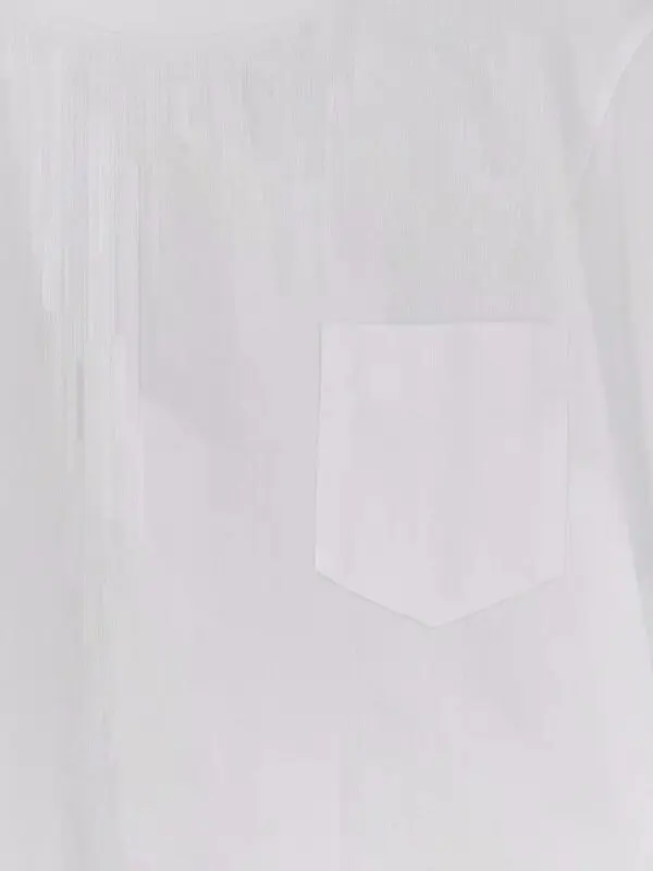 Sacai Pocket Pleated T-shirt - White