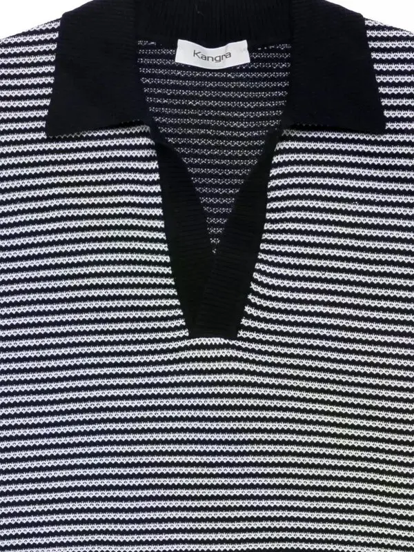 KANGRA Striped T-shirt - Blue