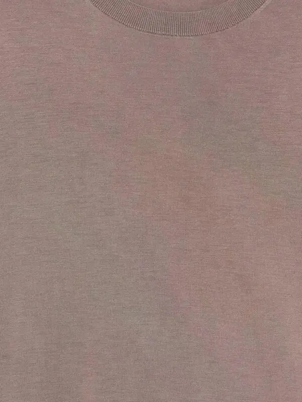 KANGRA Short-sleeve Crew-neck T-shirt - Brown