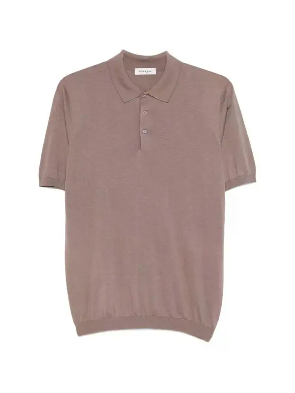 KANGRA Ribbed Polo Shirt