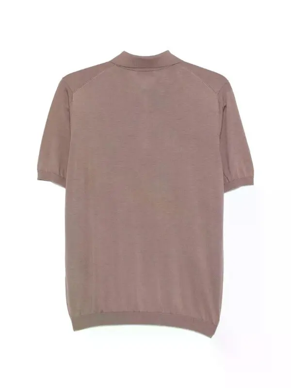 KANGRA Ribbed Polo Shirt