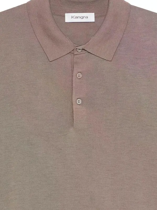 KANGRA Ribbed Polo Shirt