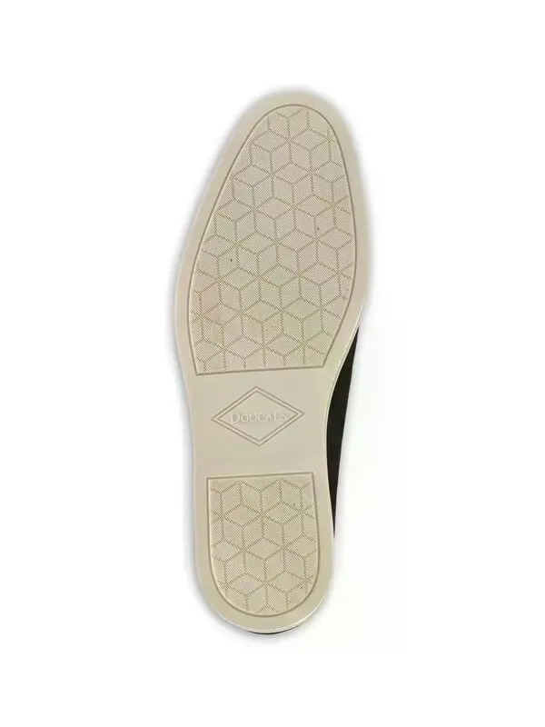 DOUCAL'S Flat Leather Loafers - Brown