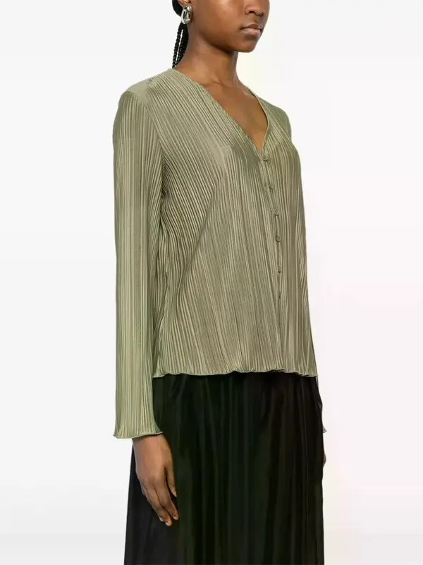 SAMSOE SAMSOE Pleated Buttoned Shirt