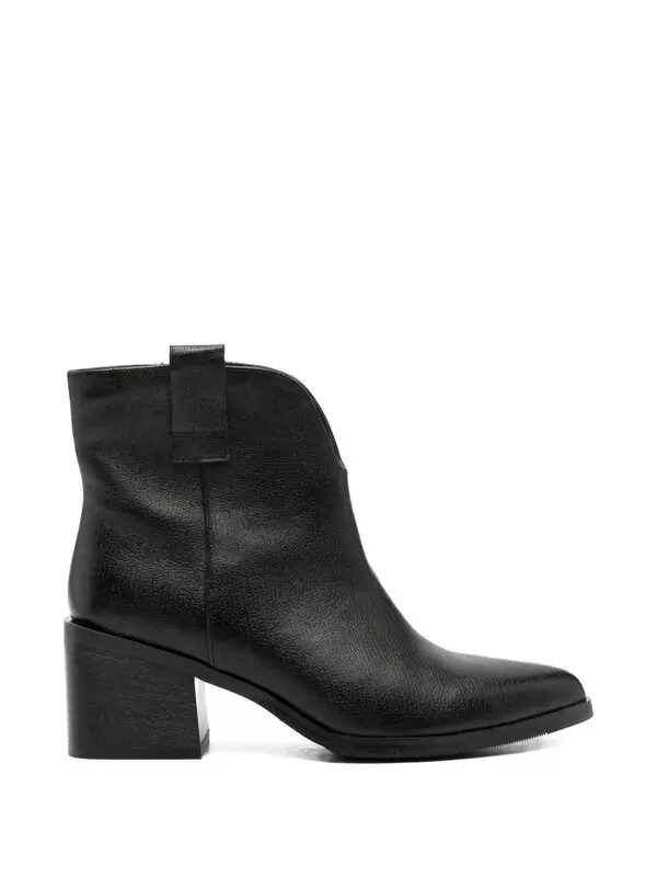LINDA BAUMANN Pointed-toe Ankle Boots