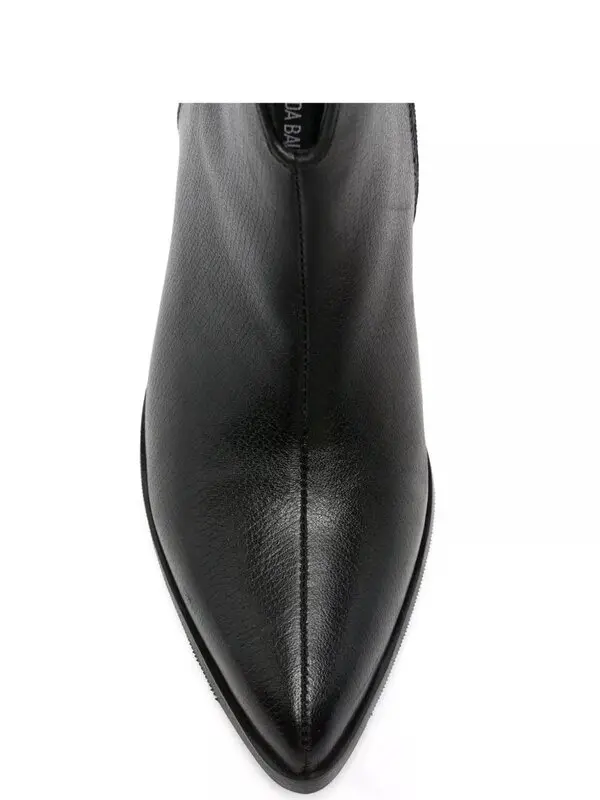 LINDA BAUMANN Pointed-toe Ankle Boots