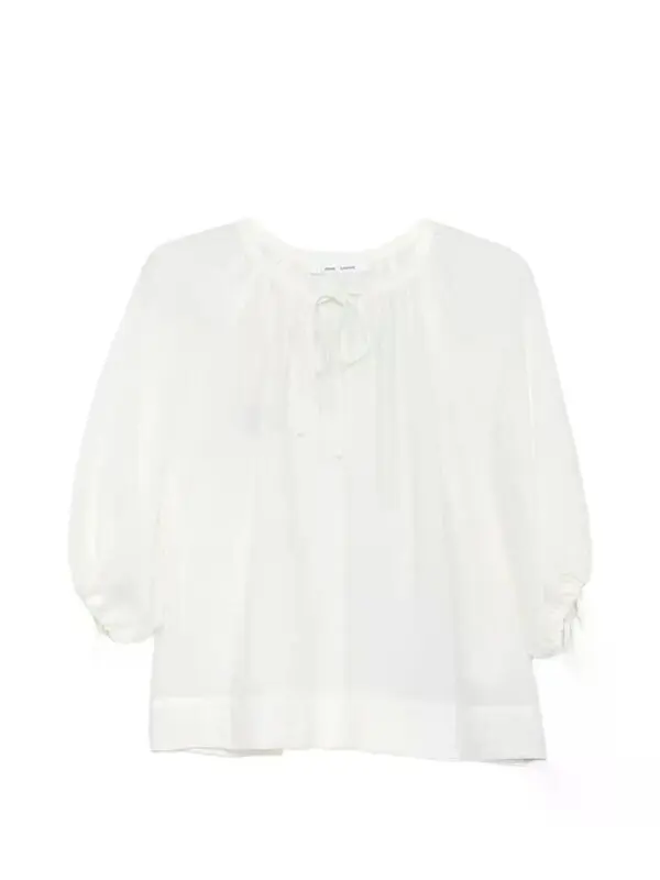 SAMSOE SAMSOE Samateran Tie-neckline Blouse