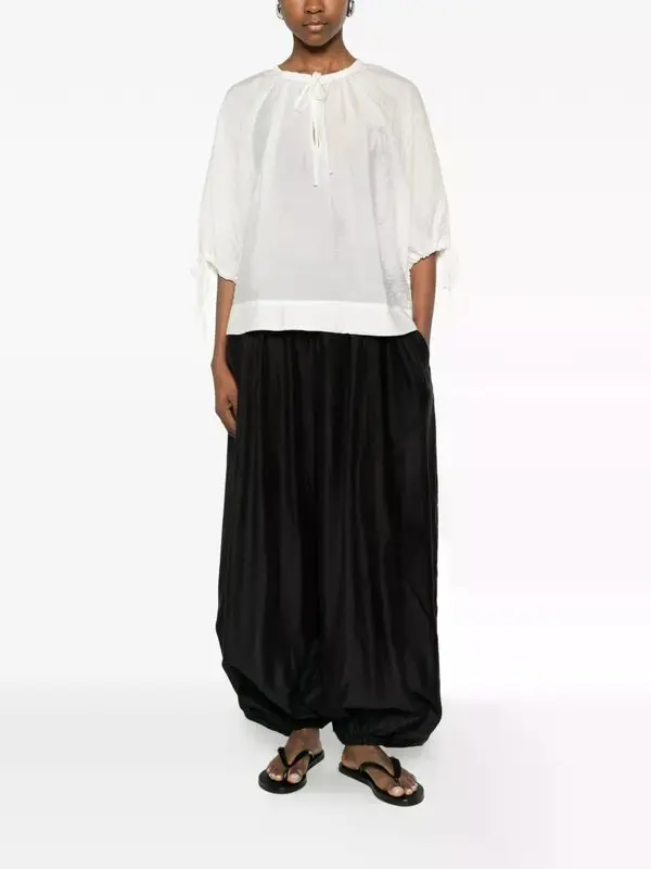 SAMSOE SAMSOE Samateran Tie-neckline Blouse