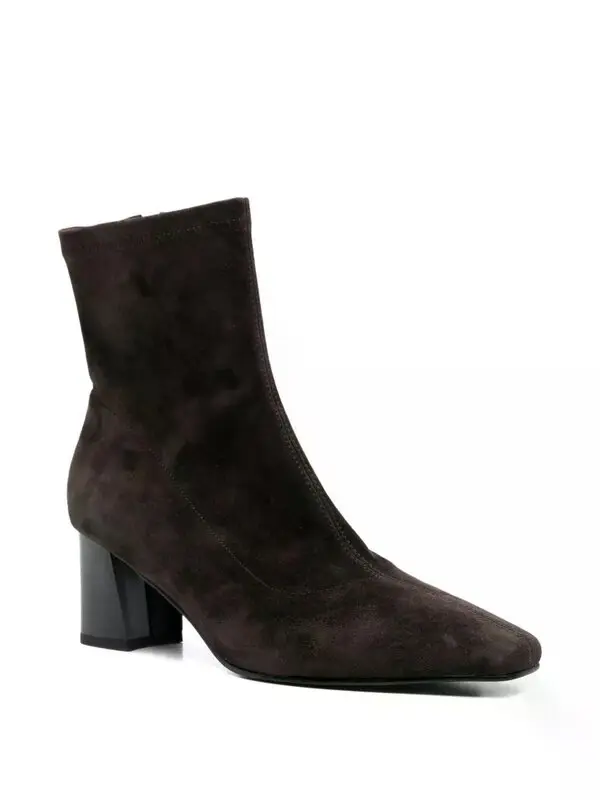 LINDA BAUMANN Zip Ankle Boots