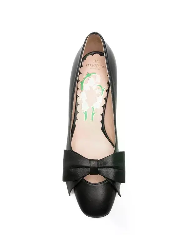 Valentino Garavani Bowow Pumps - Black
