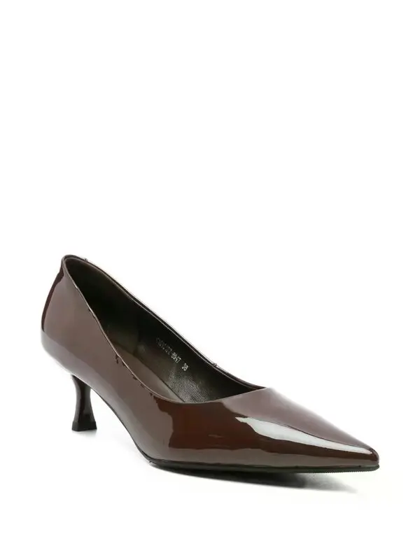 LINDA BAUMANN Pointed Pumps - Brown