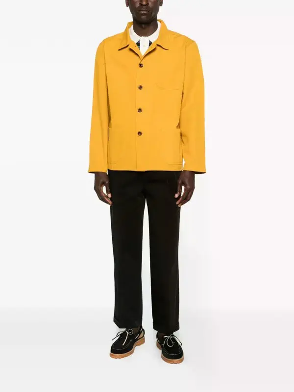 BONHEUR Pleated Trousers With Turn-up Cuffs