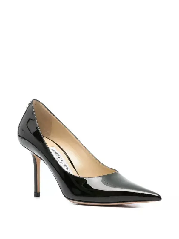 JIMMY CHOO Love Leather Pumps - Black