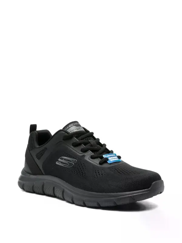 Sketchers Track Broader Sneakers - Black