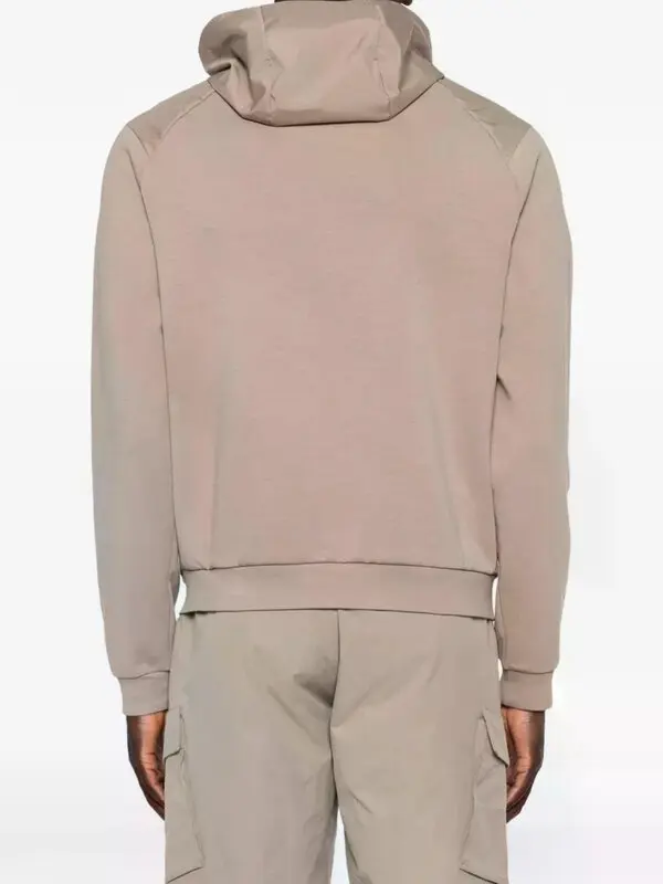 Herno Hooded Zip Jacket - Neutrals