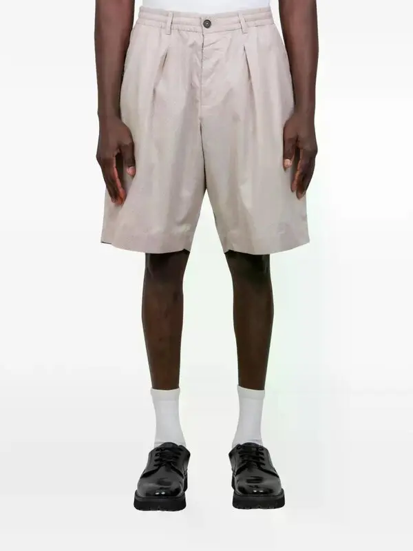 Universal Works Pleated Shorts - Neutrals