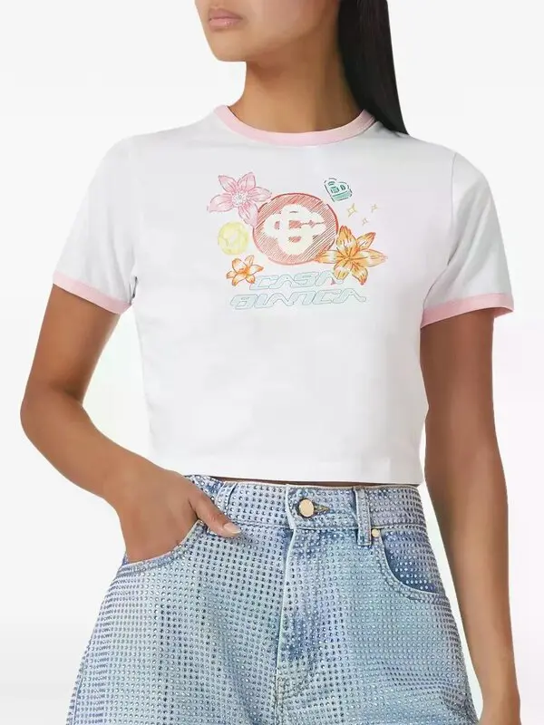 Casablanca Logo-print T-shirt