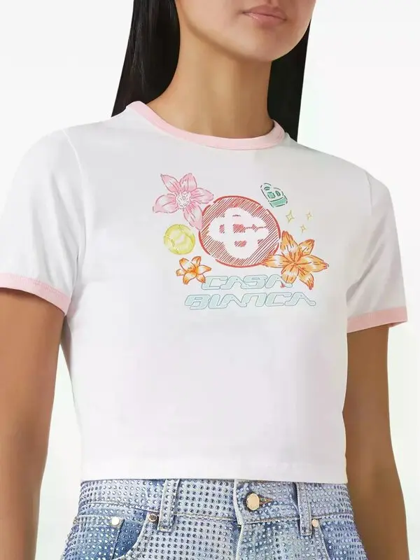 Casablanca Logo-print T-shirt