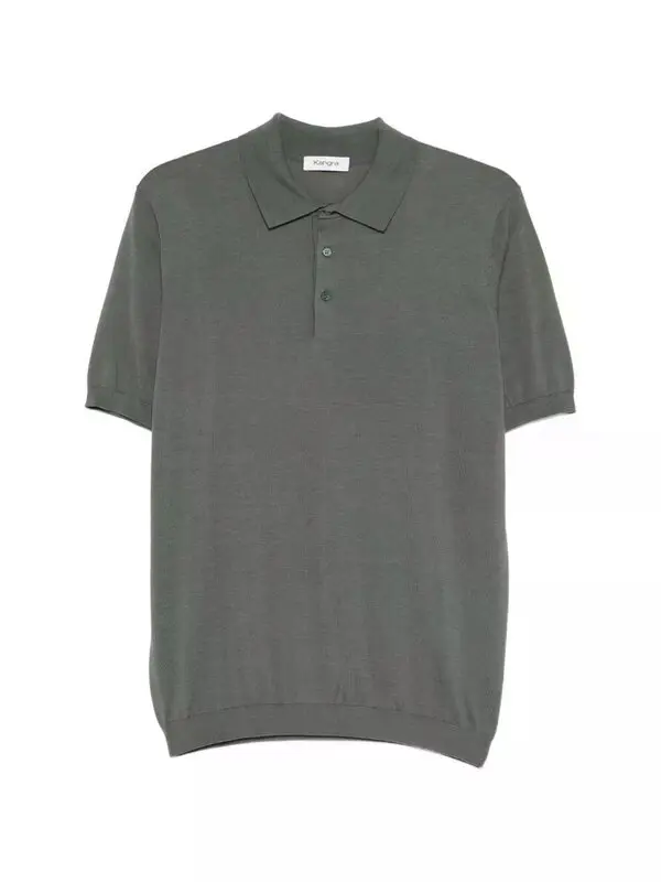 KANGRA Ribbed Polo Shirt