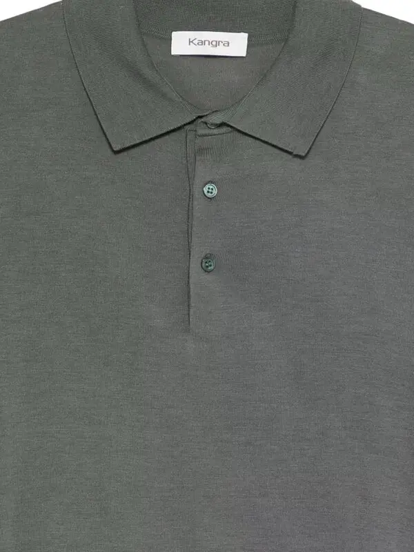 KANGRA Ribbed Polo Shirt