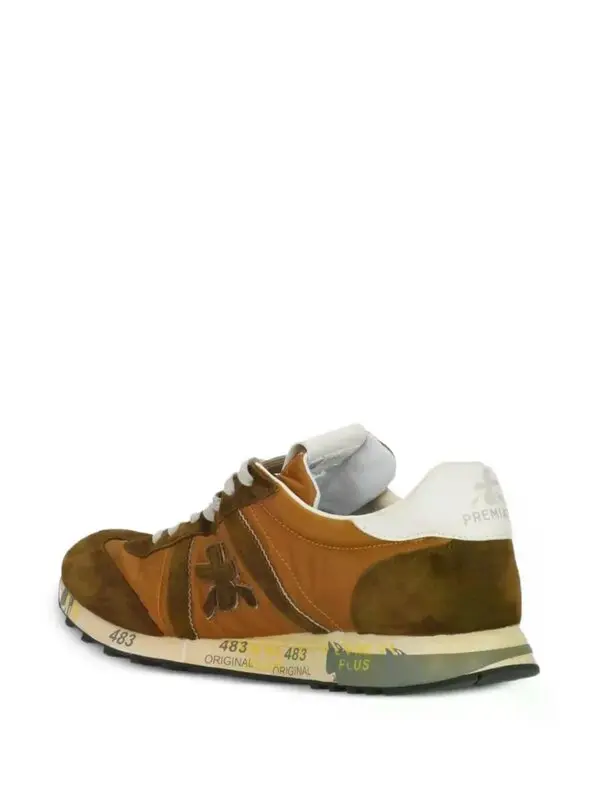 Premiata Lucy Panelled Sneakers - Brown