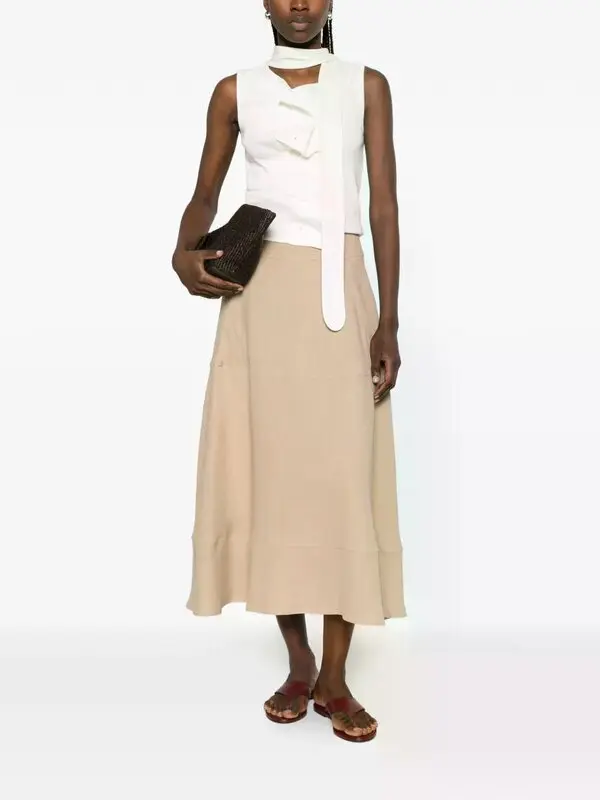Antonelli Firenze Panelled Midi Skirt
