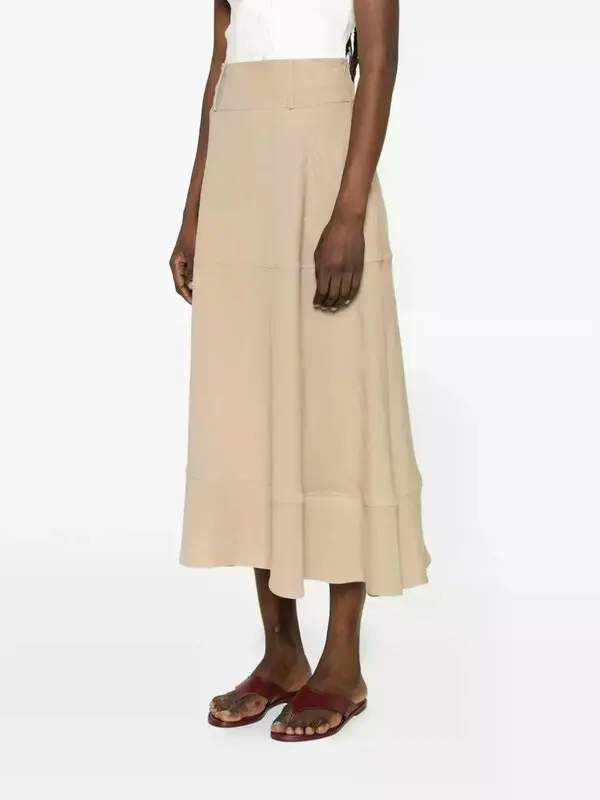 Antonelli Firenze Panelled Midi Skirt