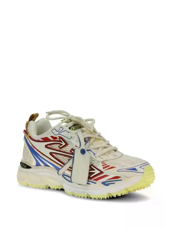 Off-White Be Right Back Arrow Lace-up Sneakers - Neutrals