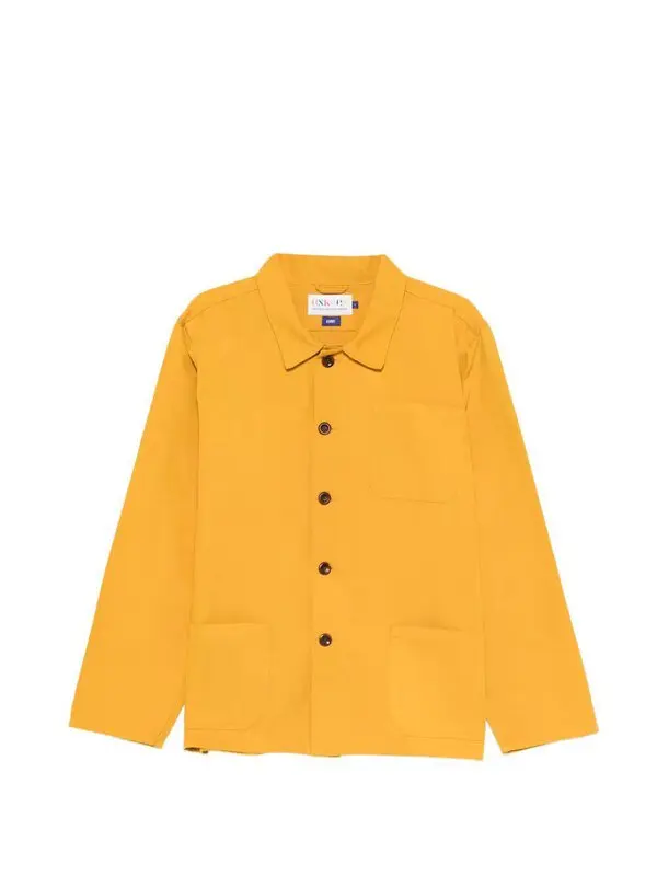 USKEES Chest-pocket Shirt Jacket - Yellow