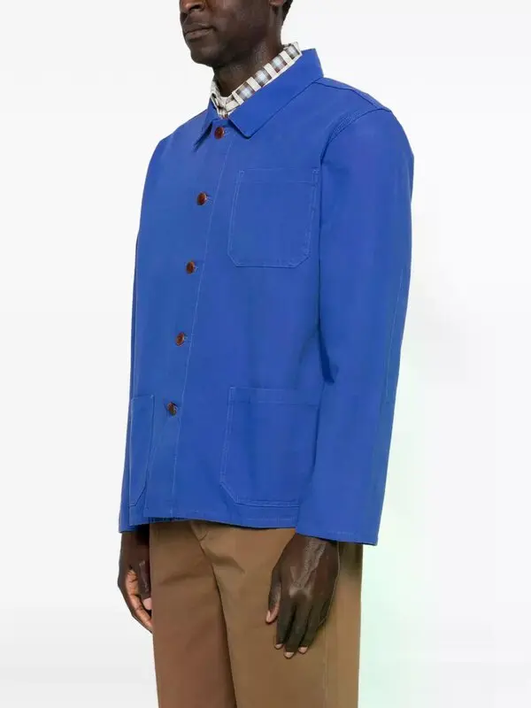 USKEES Patch-pocket Shirt Jacket