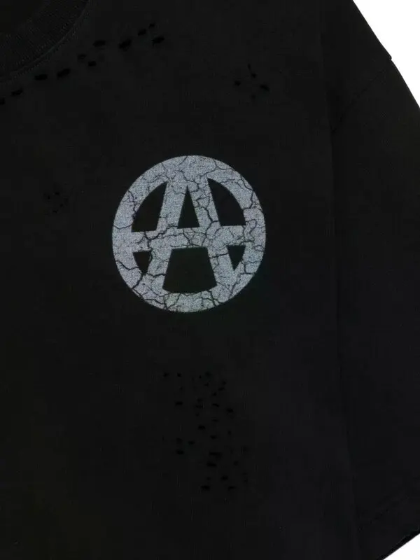 ACUPUNCTURE 1993 Anarchy Distressed T-shirt