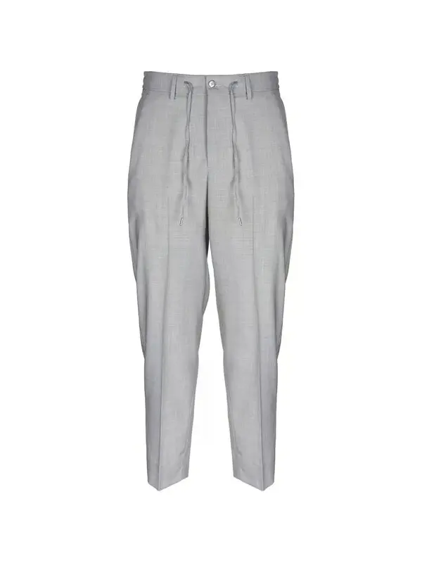 BRIGLIA 1949 Drawstring Trousers - Grey