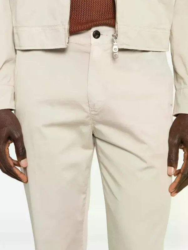 Eleventy Button Trousers - Neutrals