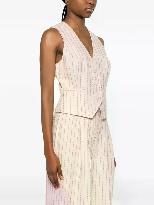 Zimmermann Alchemy Striped Waistcoat