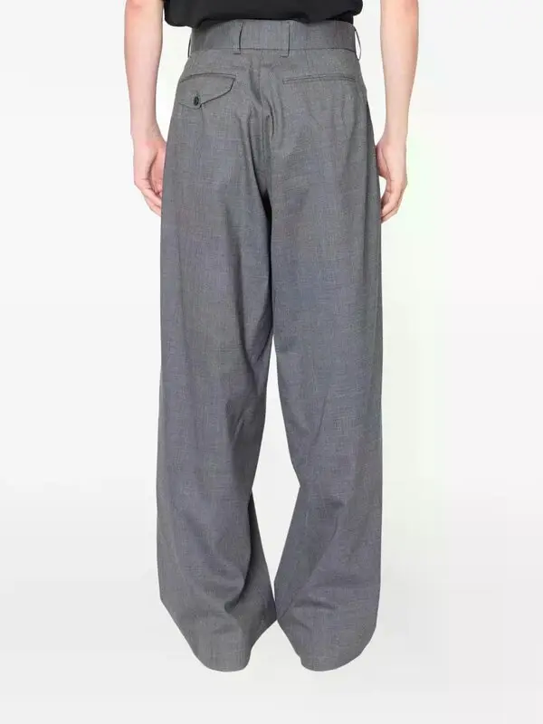 Kolor Pleated Wide-leg Trousers