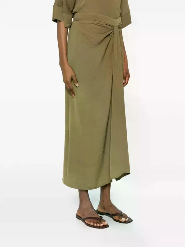 PHILIA LOFT Knot Midi Skirt