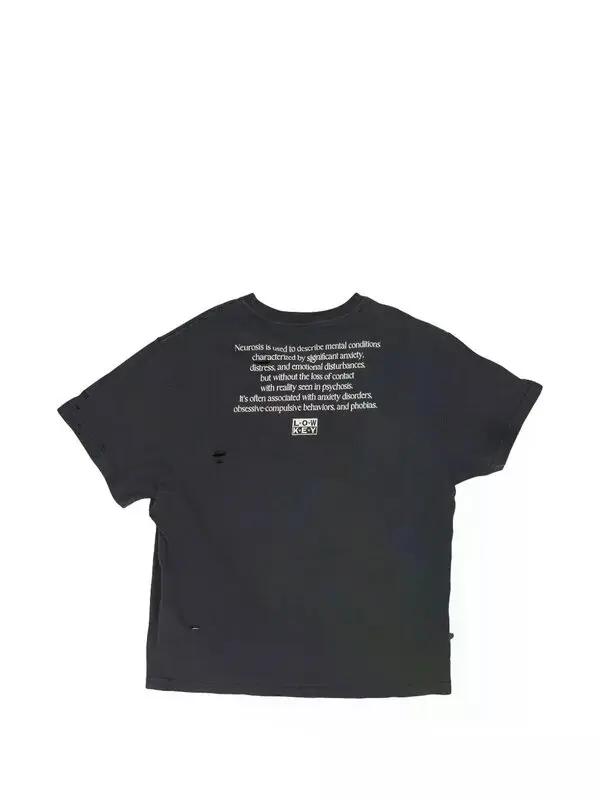 PROTOCOL INDEX Distressed-detail T-shirt