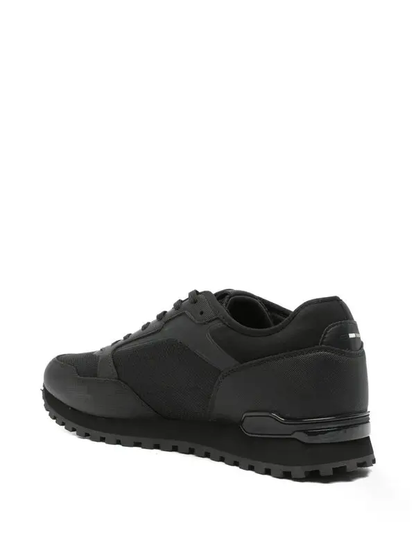 BOSS Panelled Lace-up Sneakers