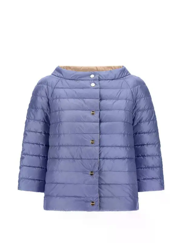 Herno Reversible Cape - Blue