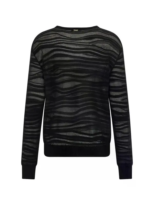 Herno Striped Round-neck Sweater