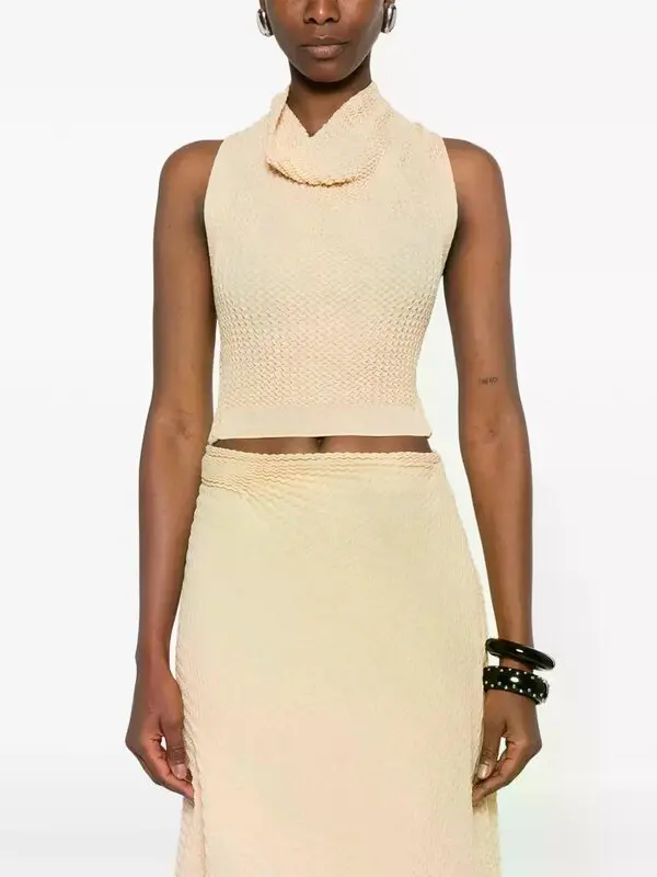 Victoria Beckham Sleeveless Top - Neutrals